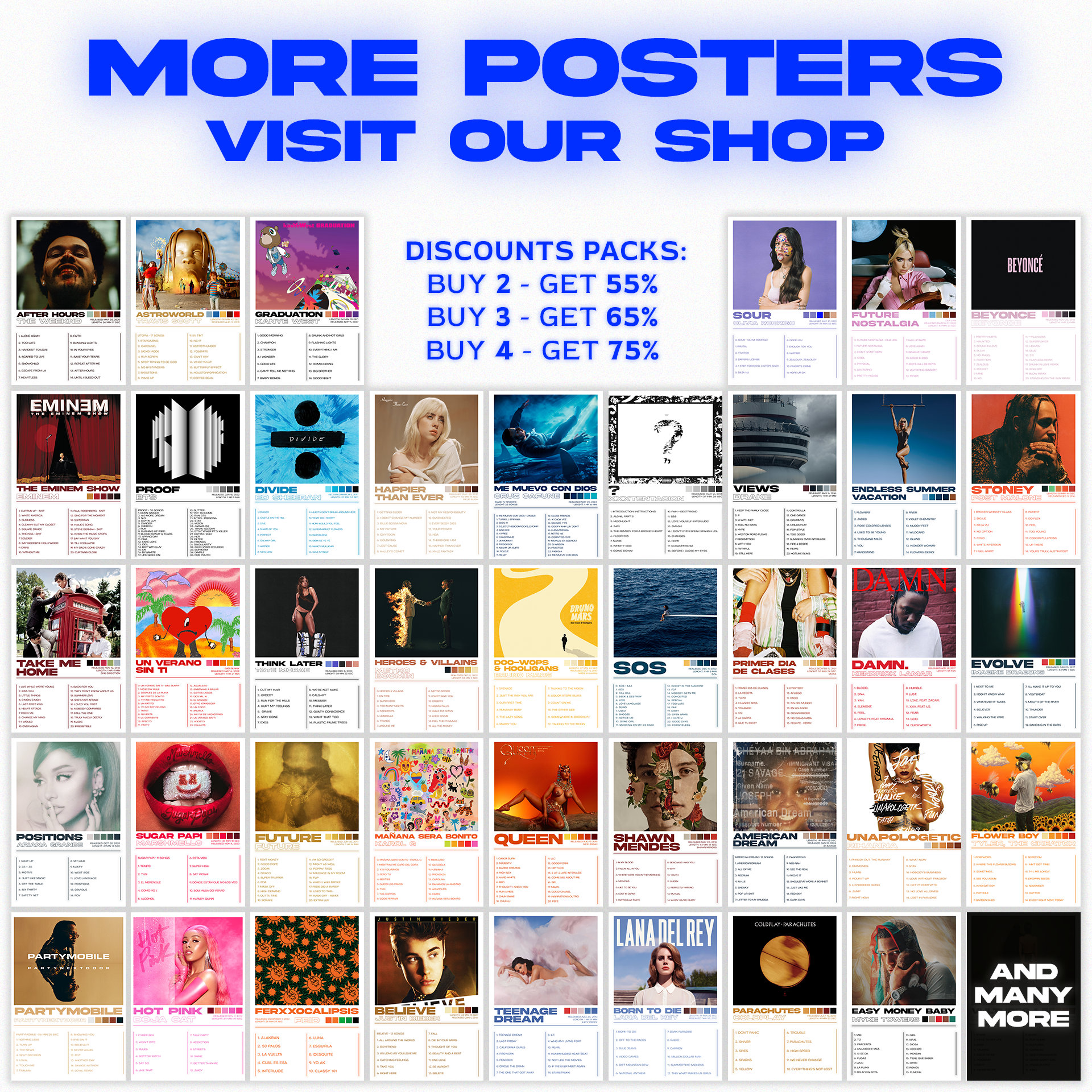 21 Savage Posters 3 Pack, 21 Savage Album Art Cover Wall Print Painting ...