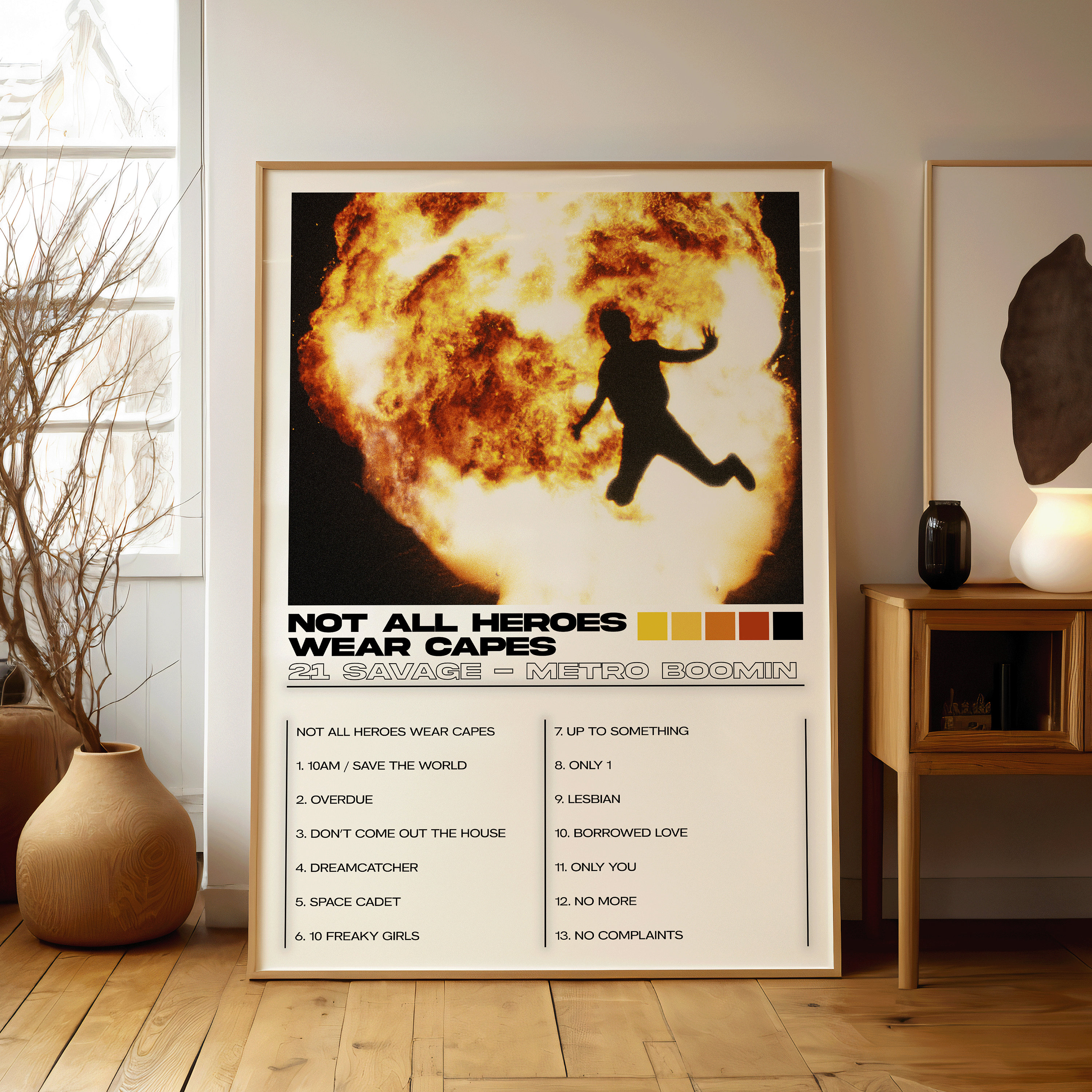 21 Savage Posters 3 Pack, 21 Savage Album Art Cover Wall Print Painting ...