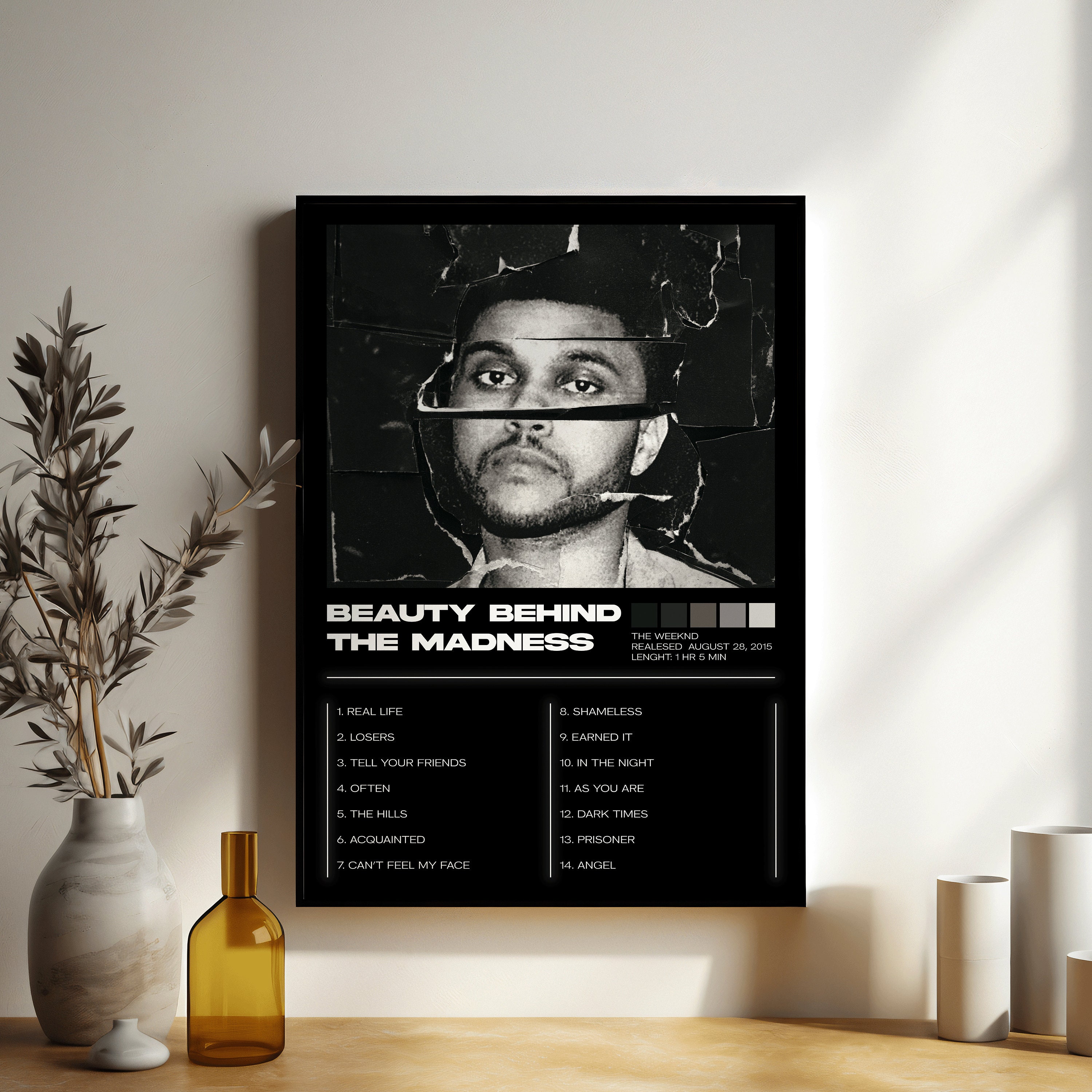 The Weeknd Posters 3 Pack, the Weeknd Album Art Cover Wall Print ...