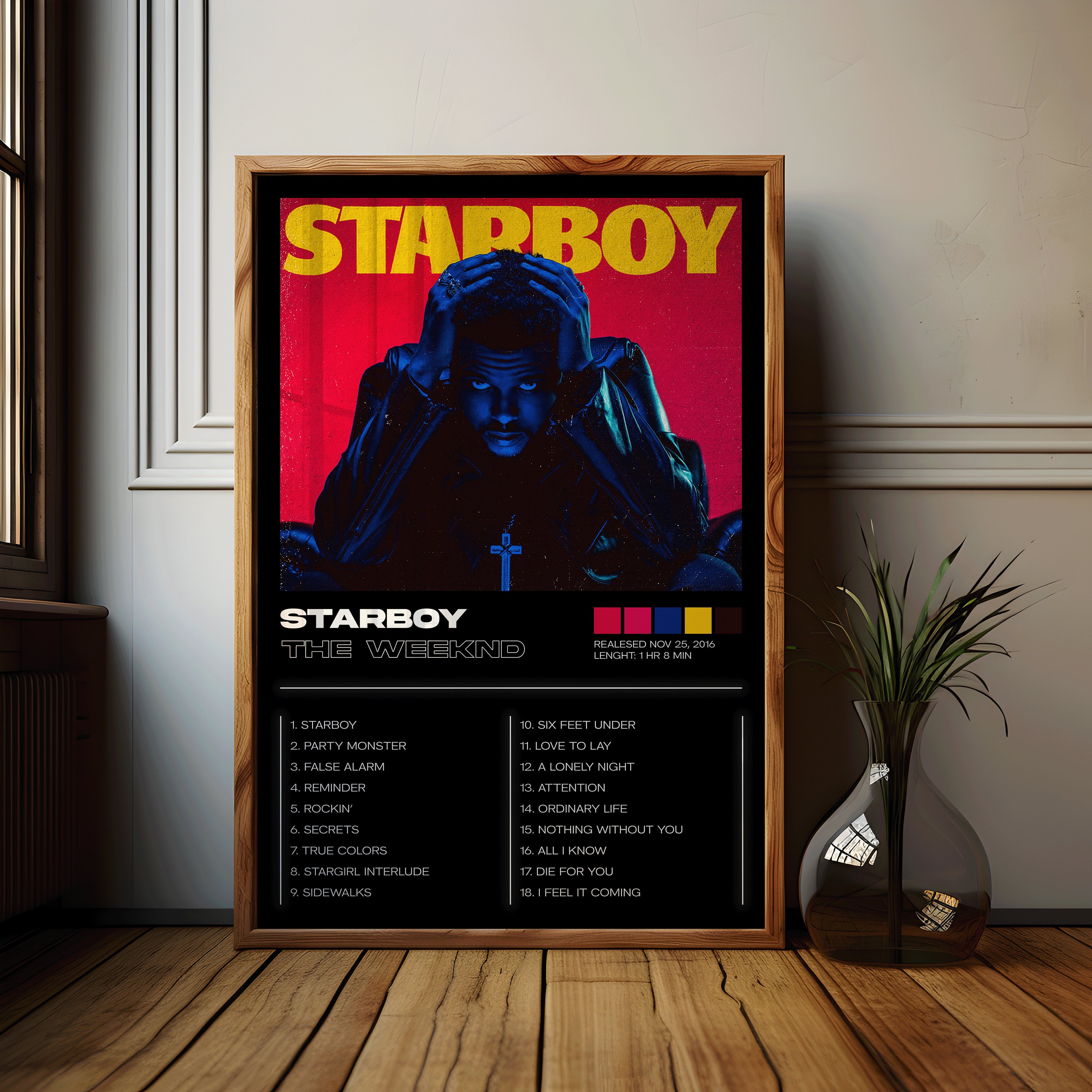 The Weeknd Posters 3 Pack, the Weeknd Album Art Cover Wall Print ...
