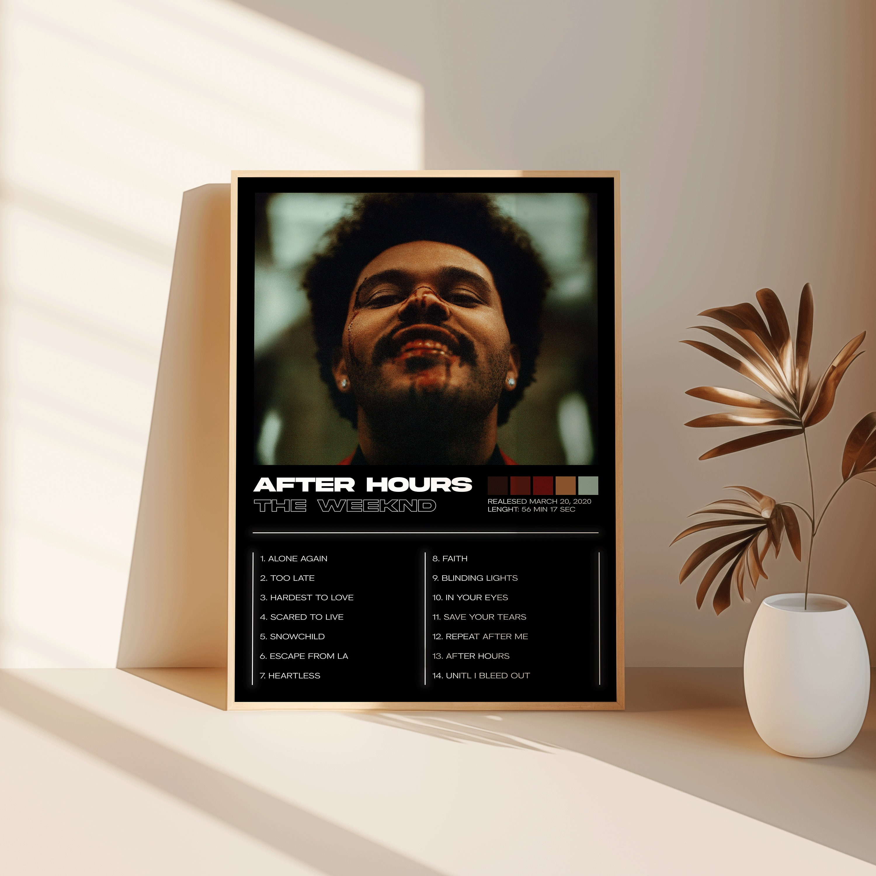 The Weeknd Posters 3 Pack, the Weeknd Album Art Cover Wall Print ...