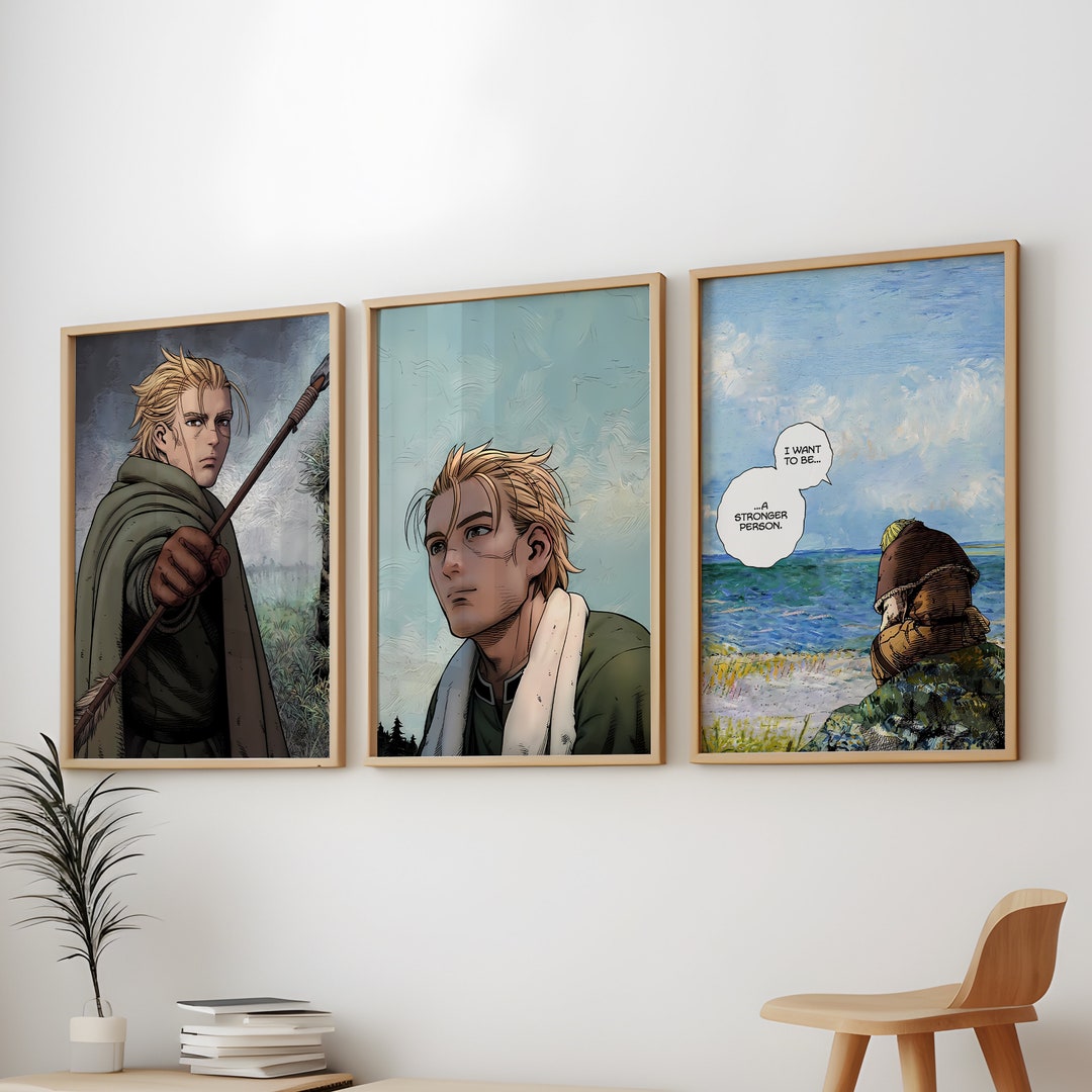 Vinland Saga Posters 3 Pack, Vinland Saga Piece Set Art Anime Print ...