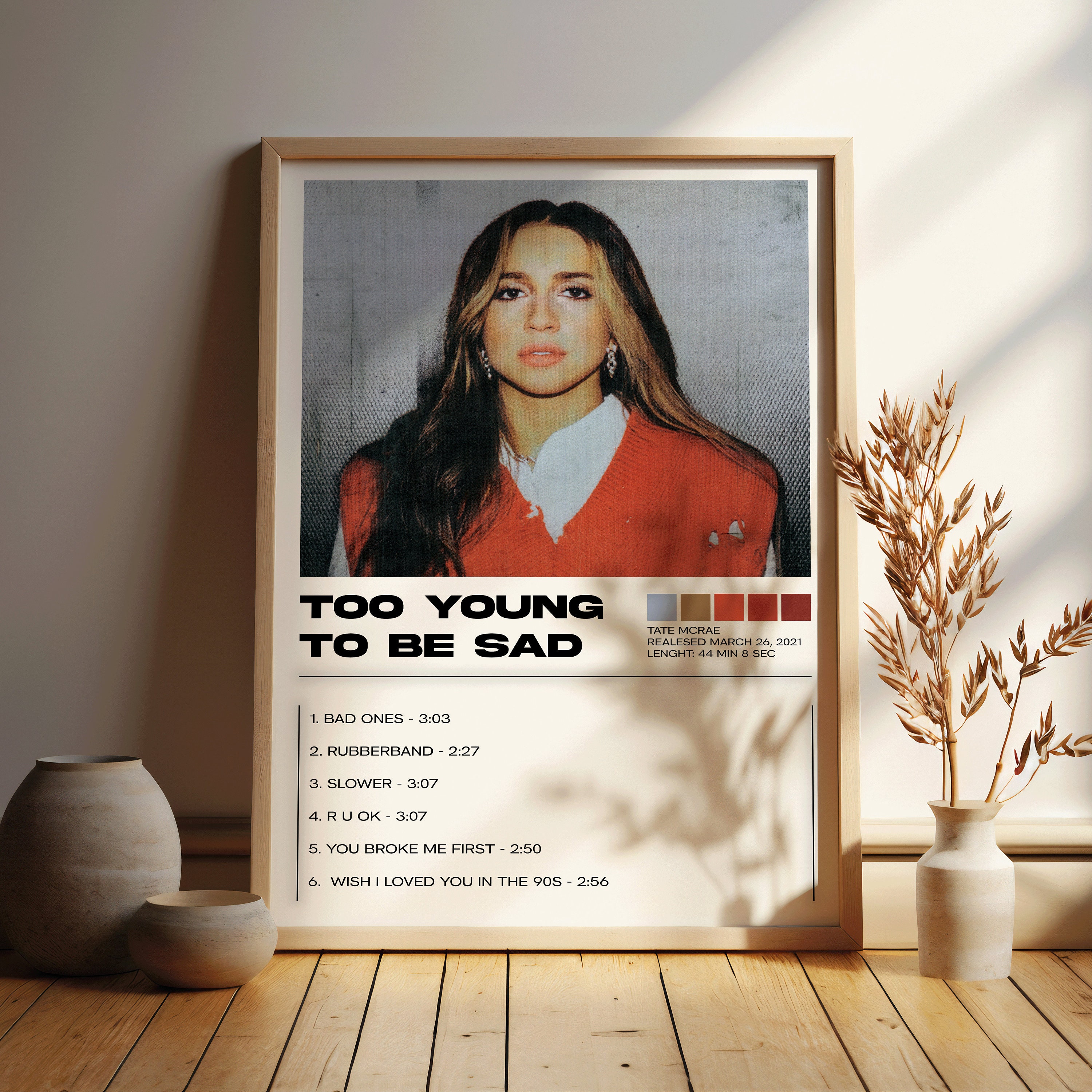 Tate McRae Posters 3 Pack, Tate McRae Album Art Cover Wall Print ...