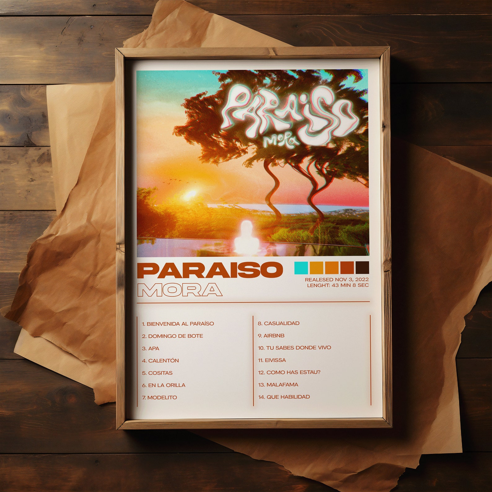 Mora Posters 3 Pack, Mora Album Art Cover Wall Print Painting, Mora ...