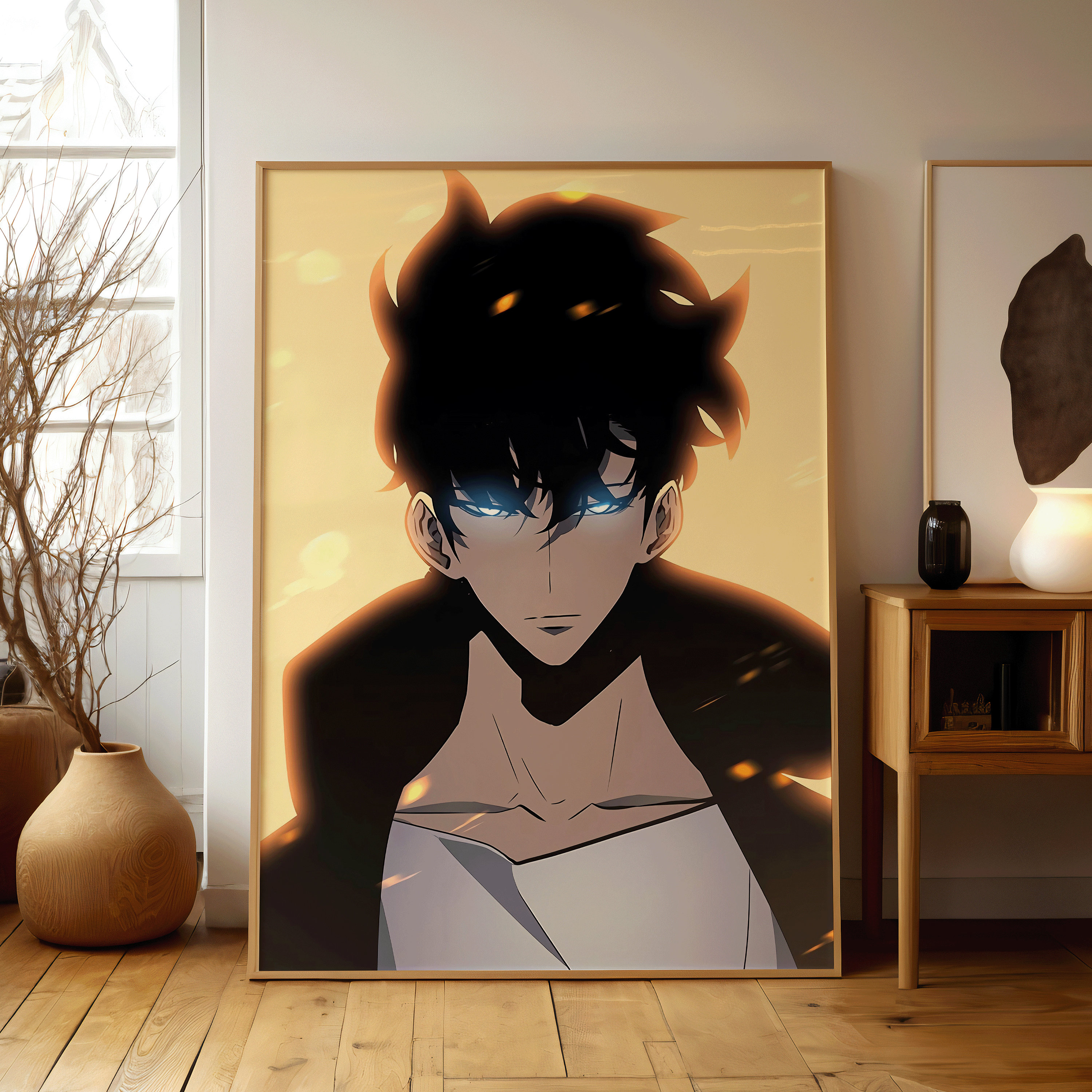 Solo Leveling Posters 3 Pack, Solo Leveling Anime Art Anime Wall Print ...