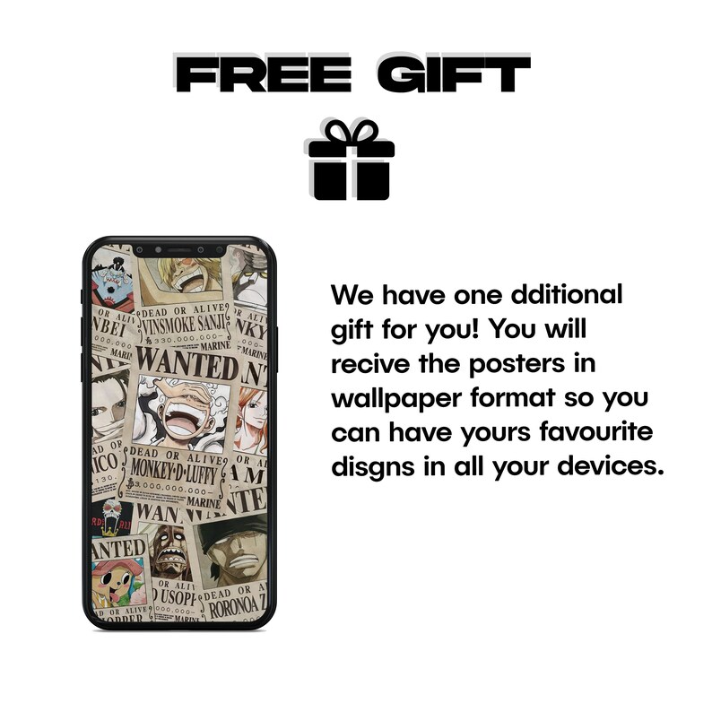 One Piece Set of 10 Posters, One Piece Posters 10 Pack, One Piece Manga ...