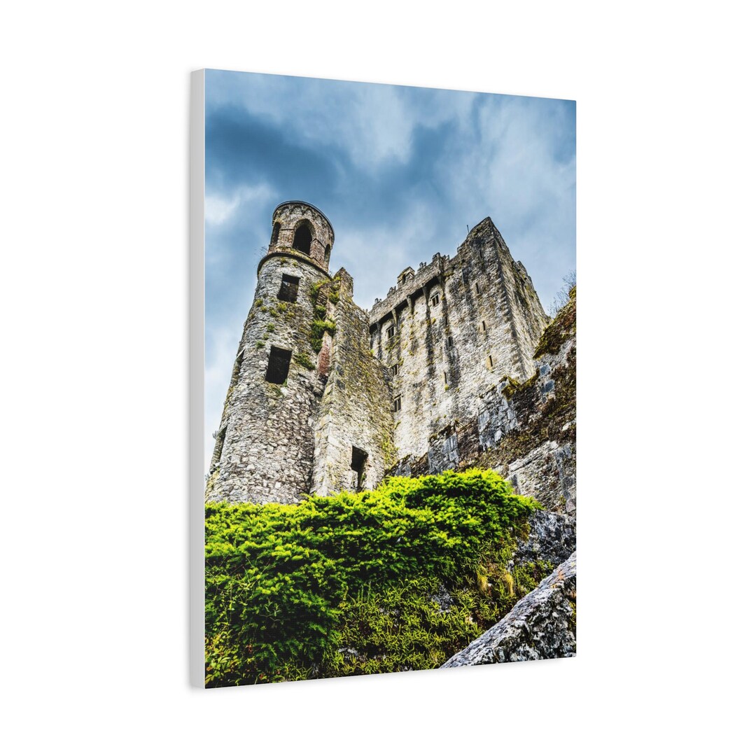 Canvas Print, Blarney Castle Photo Wall Art, Matte Stretched 1.25 ...
