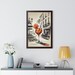 Aperol Spritz in Paris Framed Poster , Vertical Wall Art, Black or ...