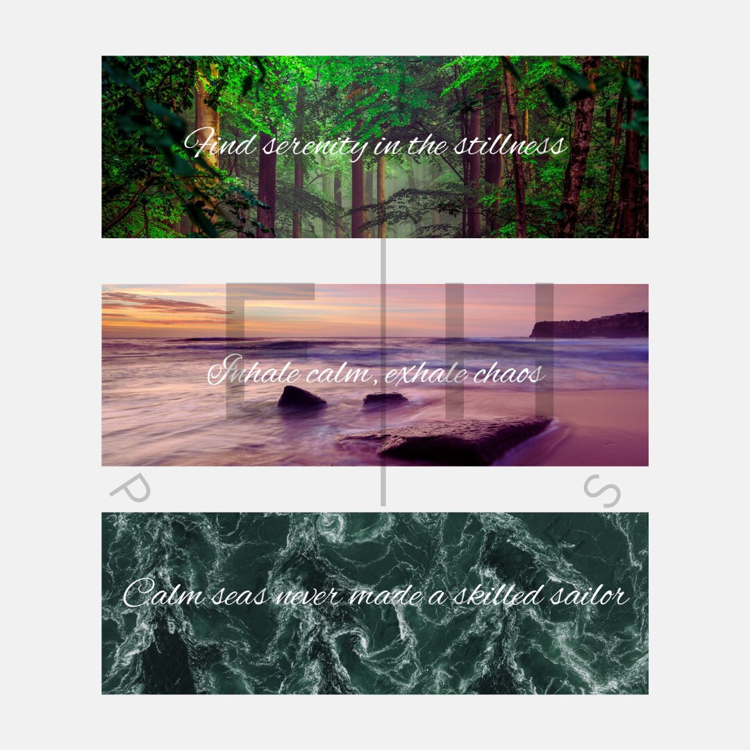Printable Bookmarks With Quotes 6x2 In - Etsy