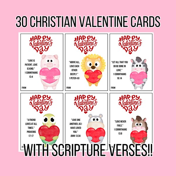 Christian Valentines - Etsy