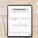 2025 Christ Centered Resolutions Printable New Year Resolution ...
