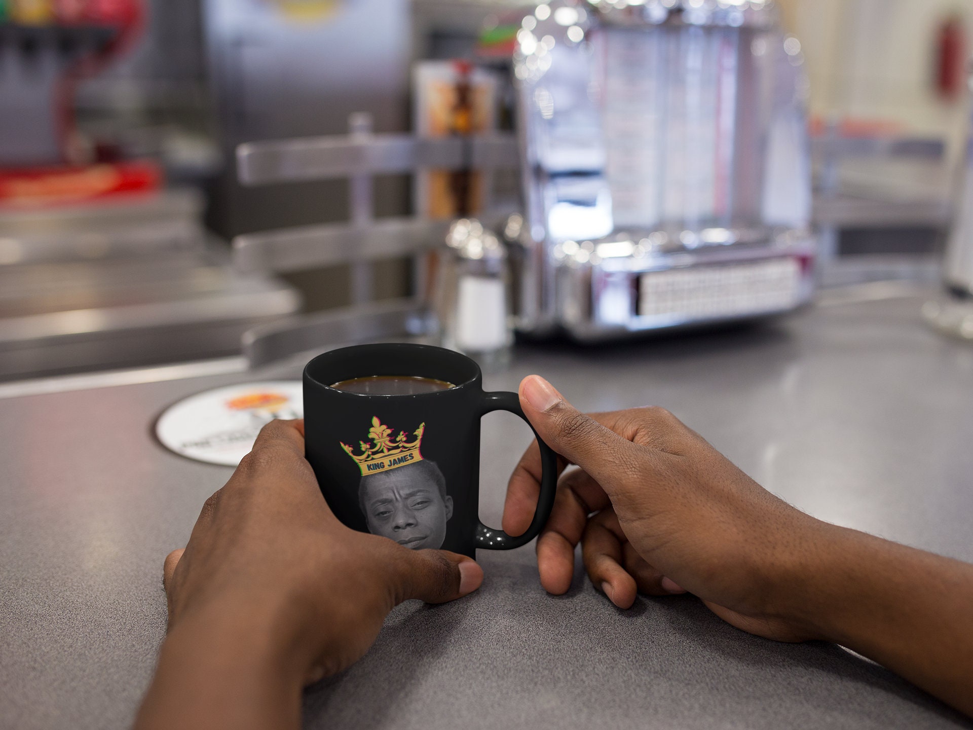 Black history month, James Baldwin Mug, Black history gift, black ...