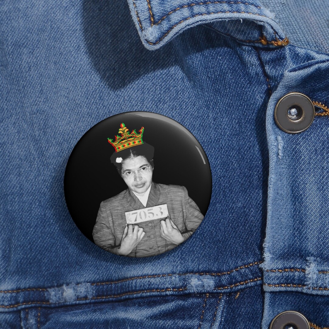 Black History Month Button, Rosa Parks Button, Rosa Parks Shirt, Rosa ...