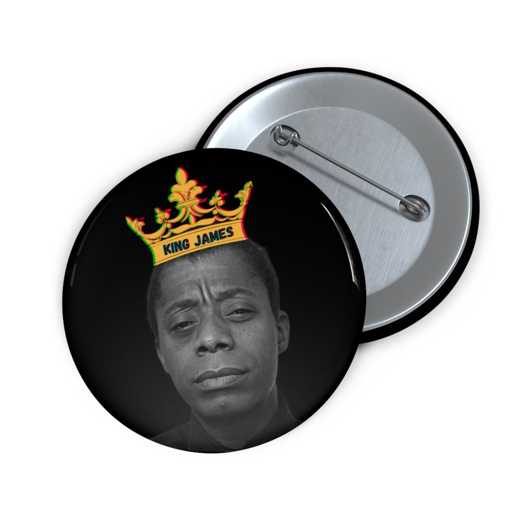 Black History Month Button, James Baldwin Button, James Baldwin Shirt ...