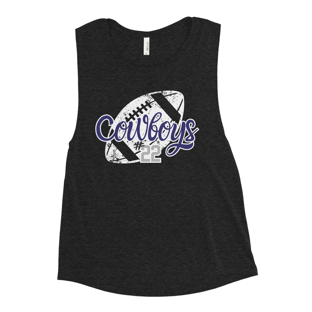 Custom. Cowboys. Ladies Muscle Tank - Etsy