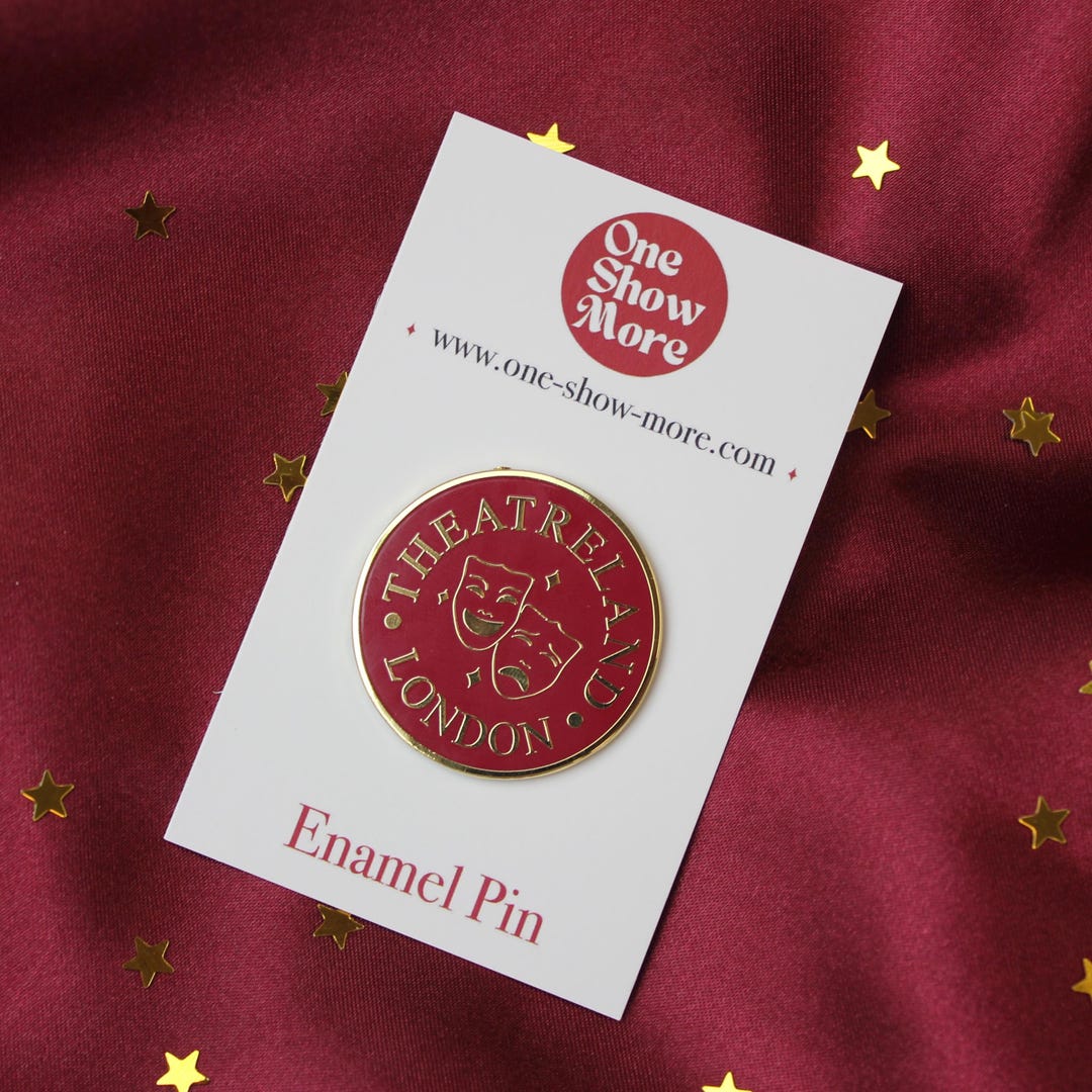 Theatre Land London Hard Enamel Pin - Etsy UK