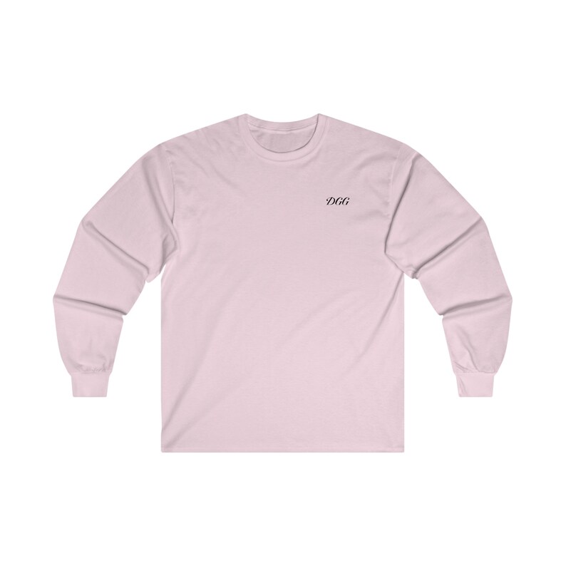 New Long Sleeve I Custom Logo Long Sleeve Tee Versatile - Etsy
