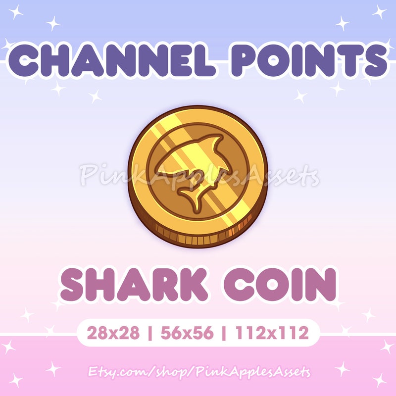Shark Twitch Channel Points - Etsy