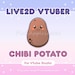 Chibi Potato Live2d Vtuber Model for Vtube Studio - Instant Download ...