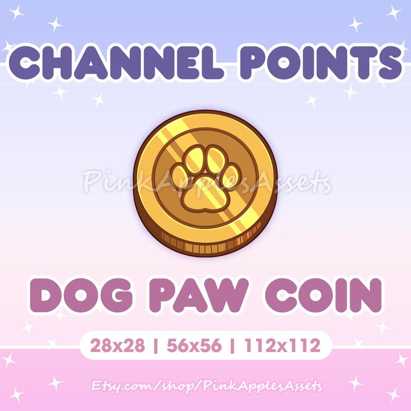 Twitch Icons Dog Paw - Etsy