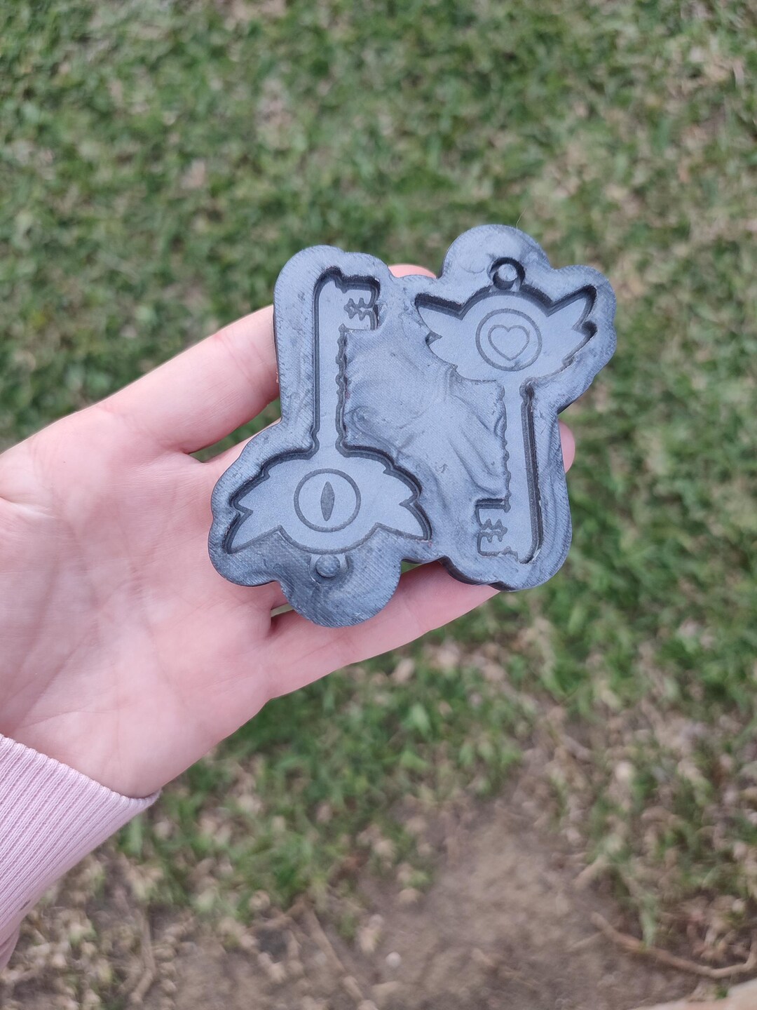 Hazbinn Silicone Mold - Demon Hotel Keys - Demon Key Keychain -silicone ...