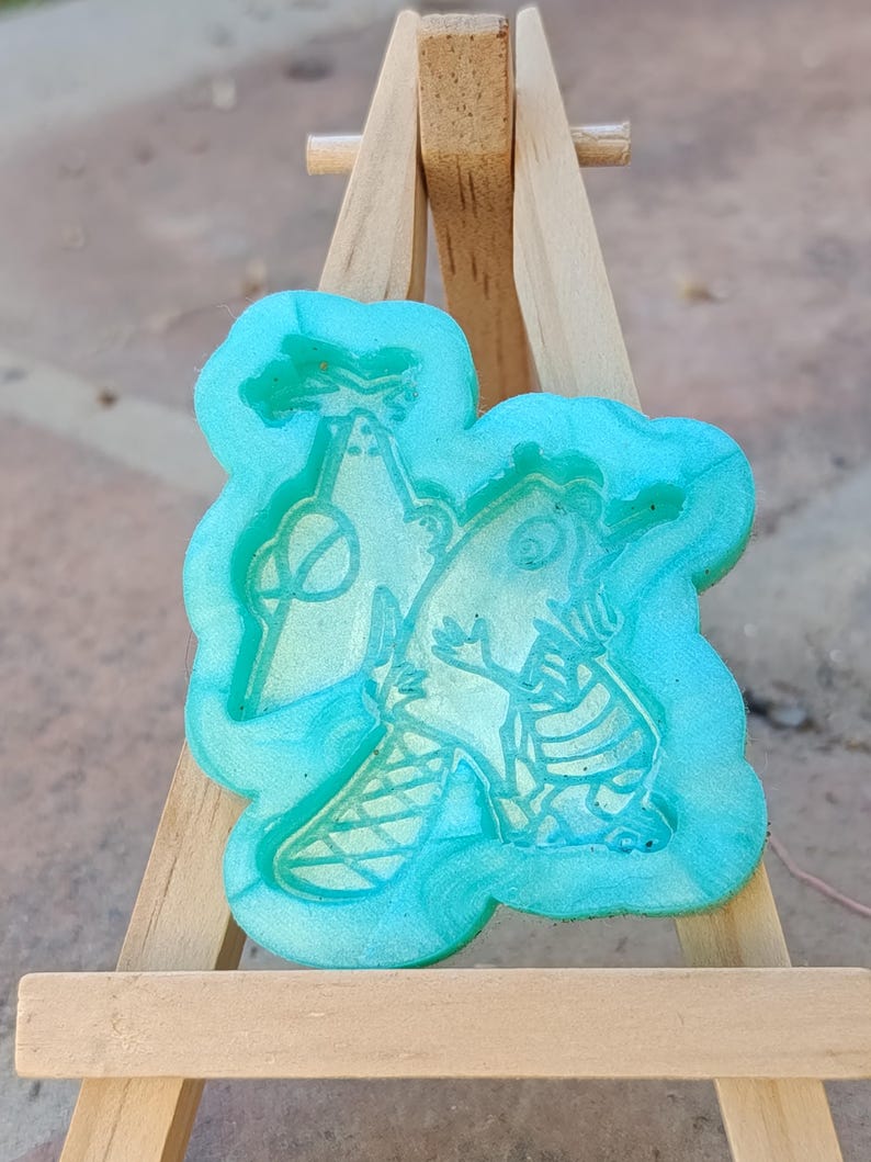 Secret Agent Platypus Silicone Mold - Semi-aquatic Detective Resin Mold ...