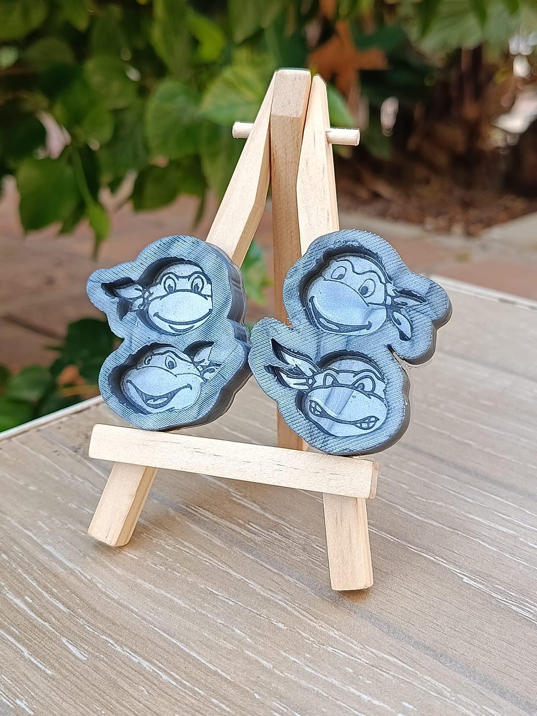 Tmnt Silicone Mold / Ninja Turtles Silicone Mold / Ninja Turtle Earring ...