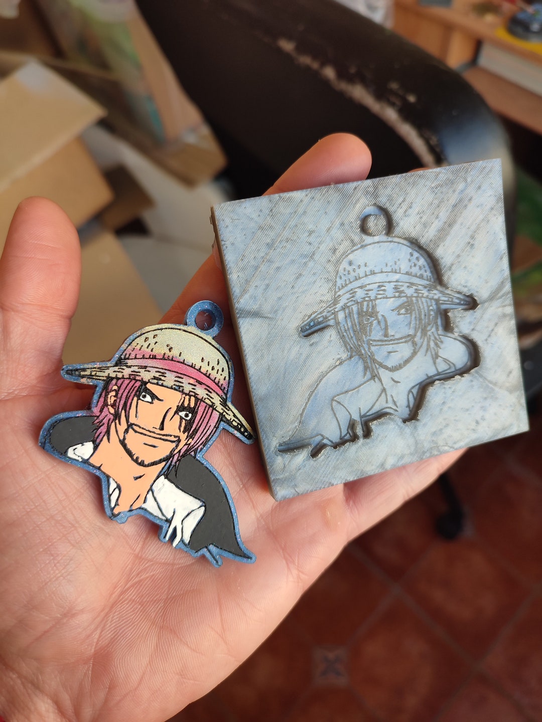 Shanks Mold - Pirate Mold - King of Pirates Mold - Yonkou Mold ...