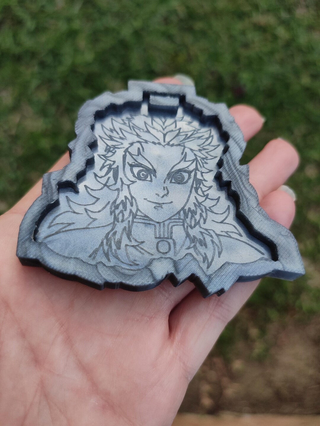 Demon Hunter Renghoku Mold / Demon Anime Keychain Molds / Demon Hunter ...