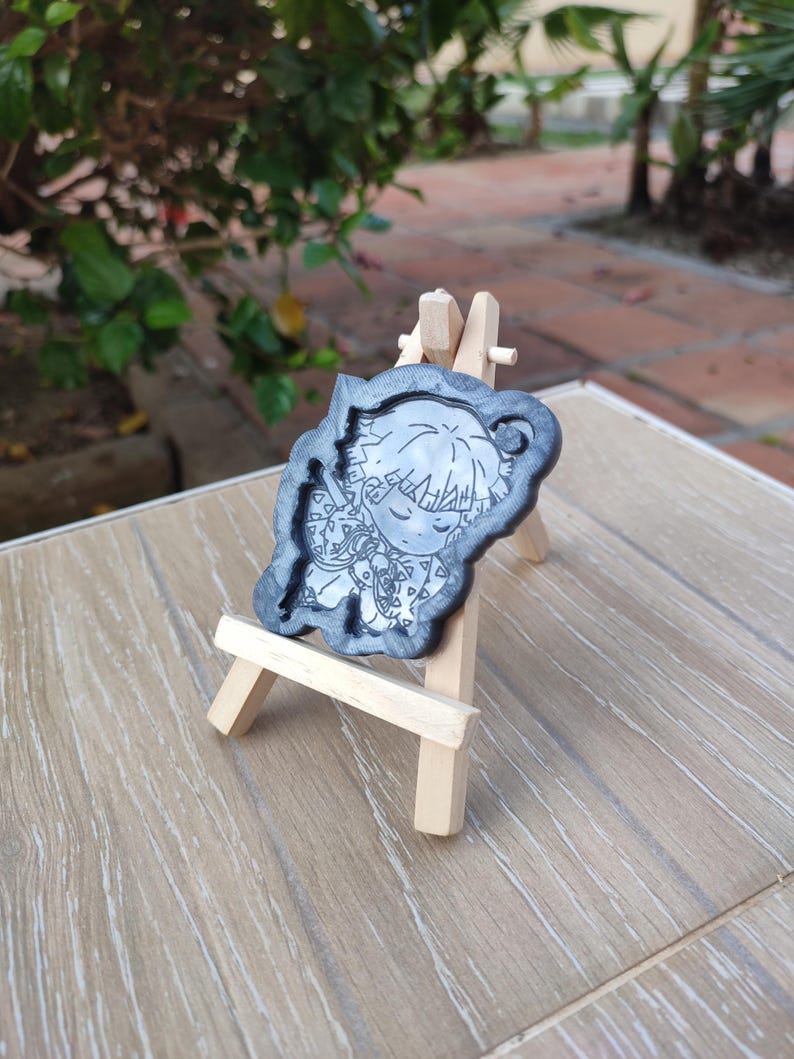 Demon Hunter Mold / Demon Hunter Zenitsu / Demon Anime Keychain Molds ...