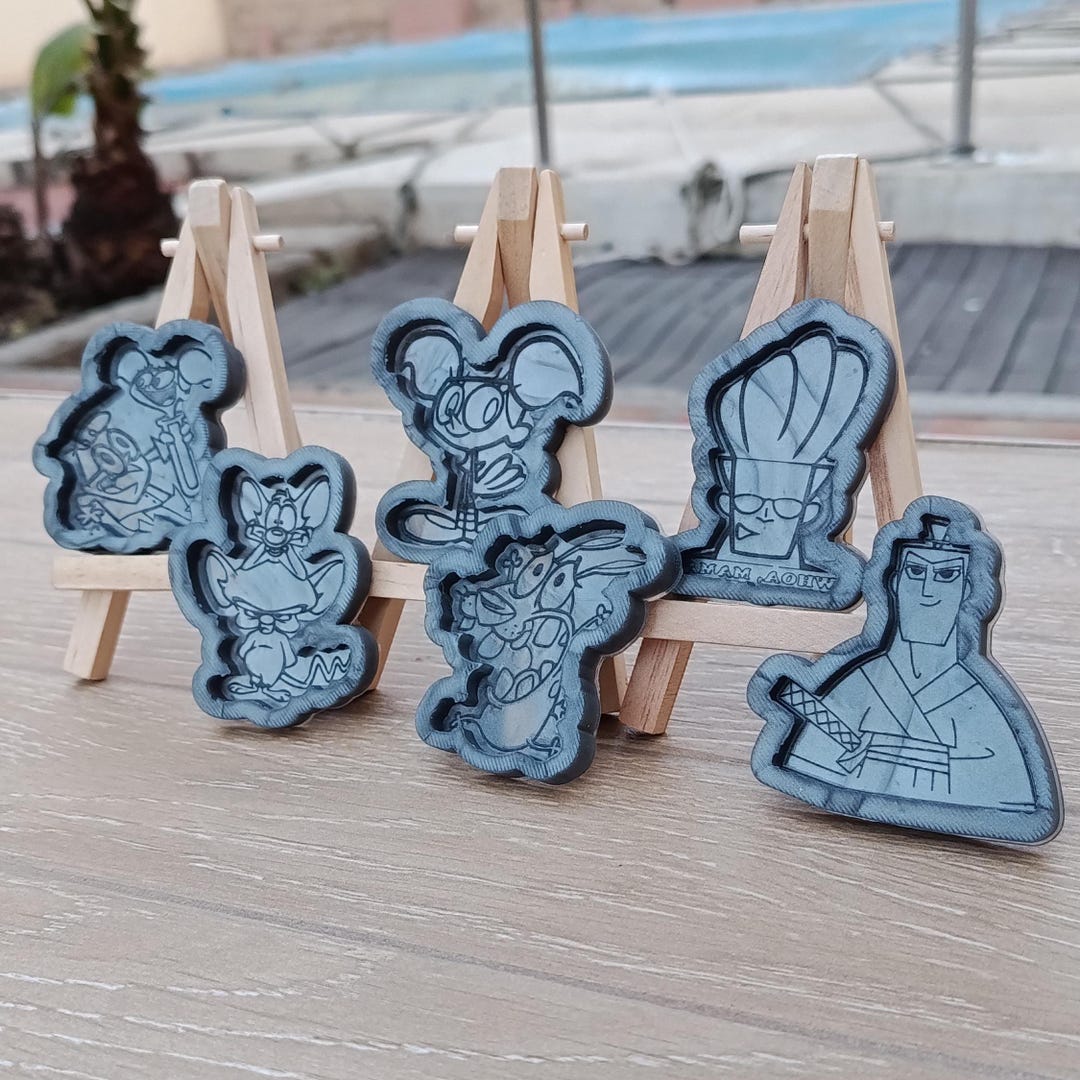 Cartoons for Network Silicone- Cartoons Mold - Cartoons Resin Epoxy ...
