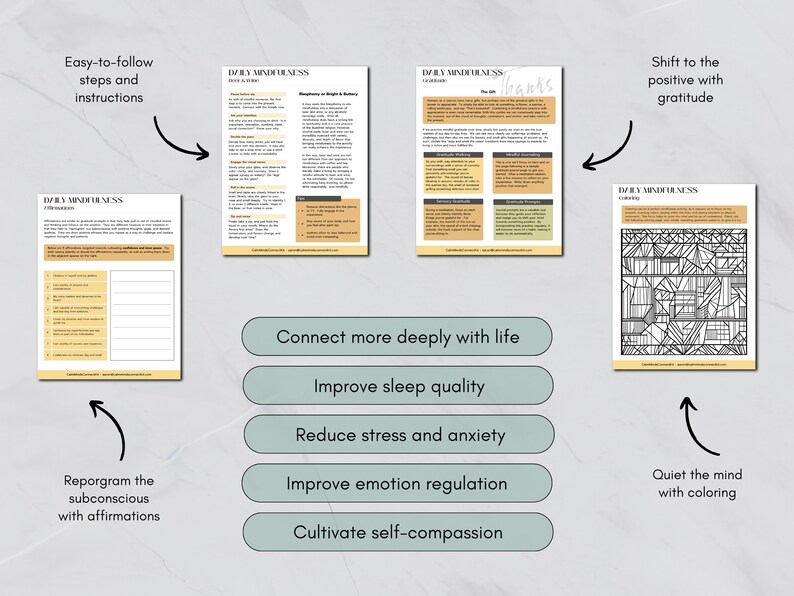Mindfulness Activity Worksheets Mindfulness for Teens and Adults ...
