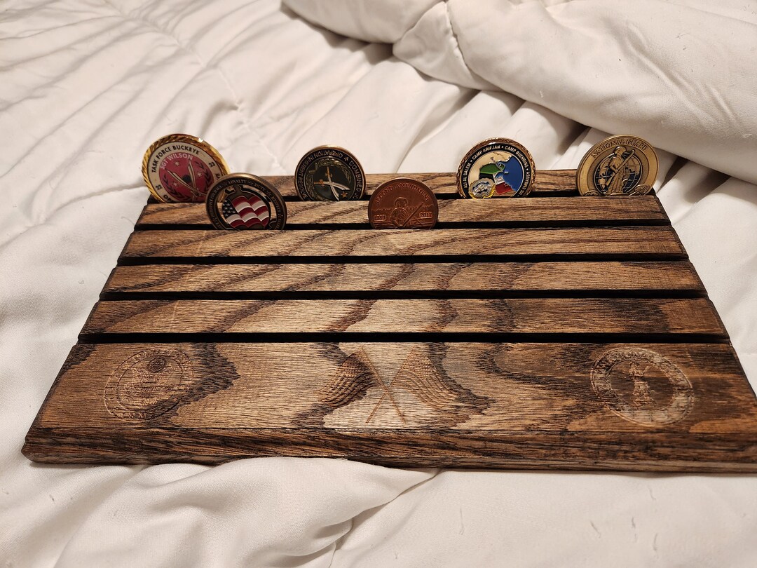 Custom Challenge Coin Display - Etsy