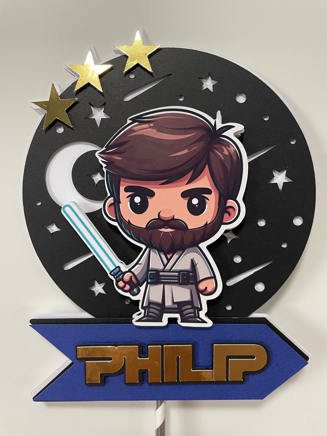 Star Wars Themed Cake Topper - Etsy