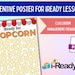 Iready Incentive Reward Poster (popcorn - 100 Lessons) - Etsy