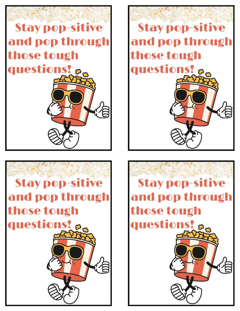 Test Encouragement Cards! | 30+ Cards | Print, Cut, & GO! - Etsy