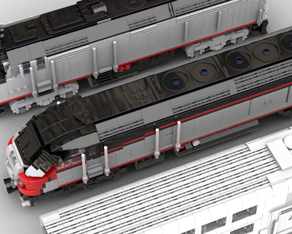 Digital Instructions ONLY, Caltrain MP36, F40, and Bilevel Car, 1:48 ...