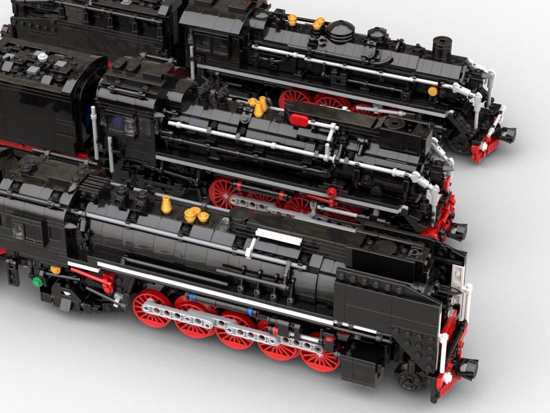 Digital Instructions Only, China Railways QJ, JS, SY Class, 1:48 Lego ...