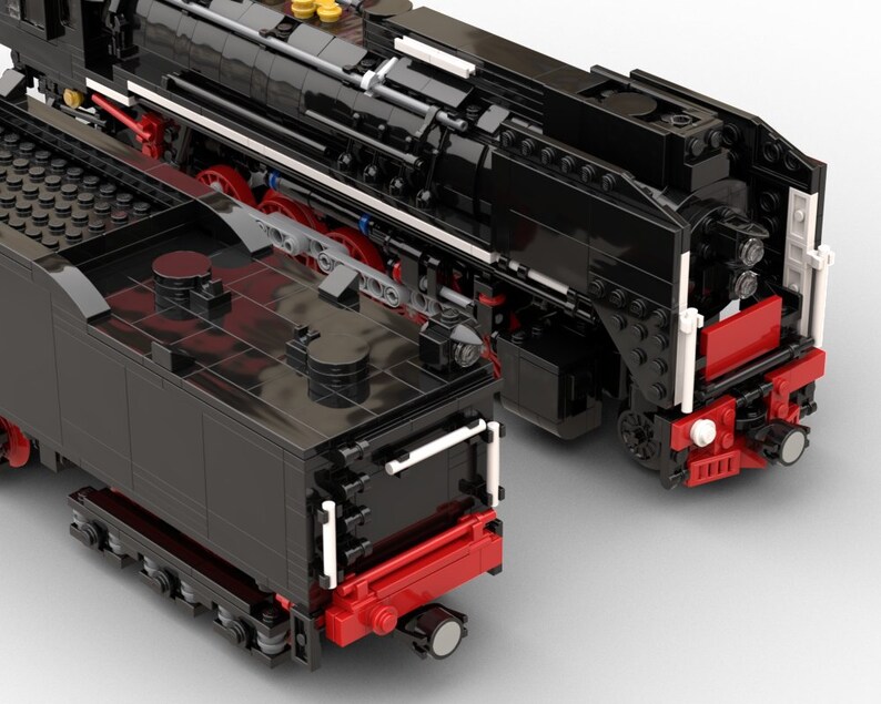 China Railways QJ Class, 1:48 LEGO Scale Model, Digital Instructions - Etsy