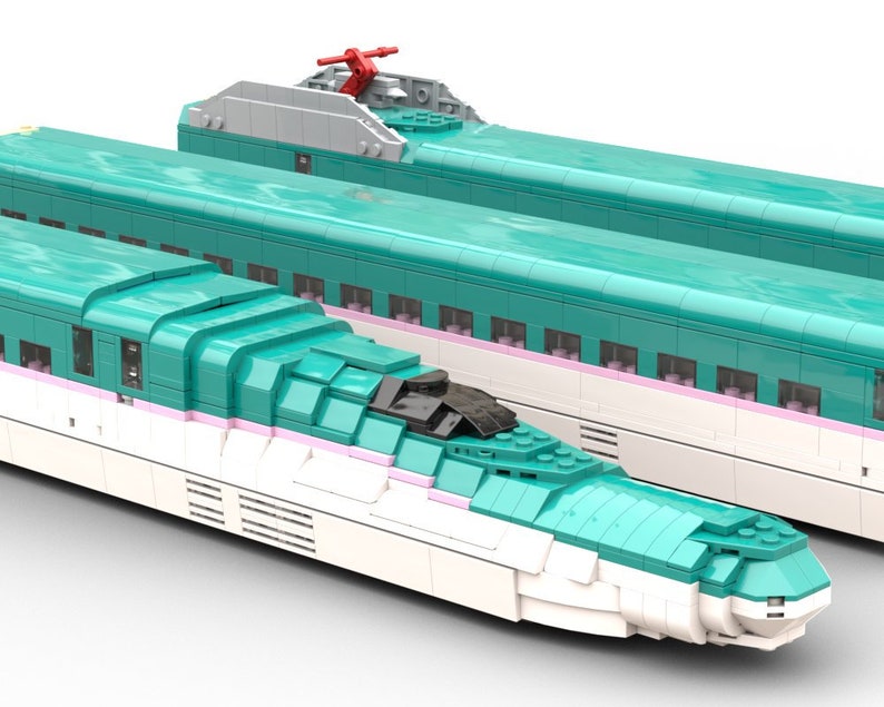 E5 Series Shinkansen T1 M1 M2, 1:48 LEGO Scale Model, Digital ...