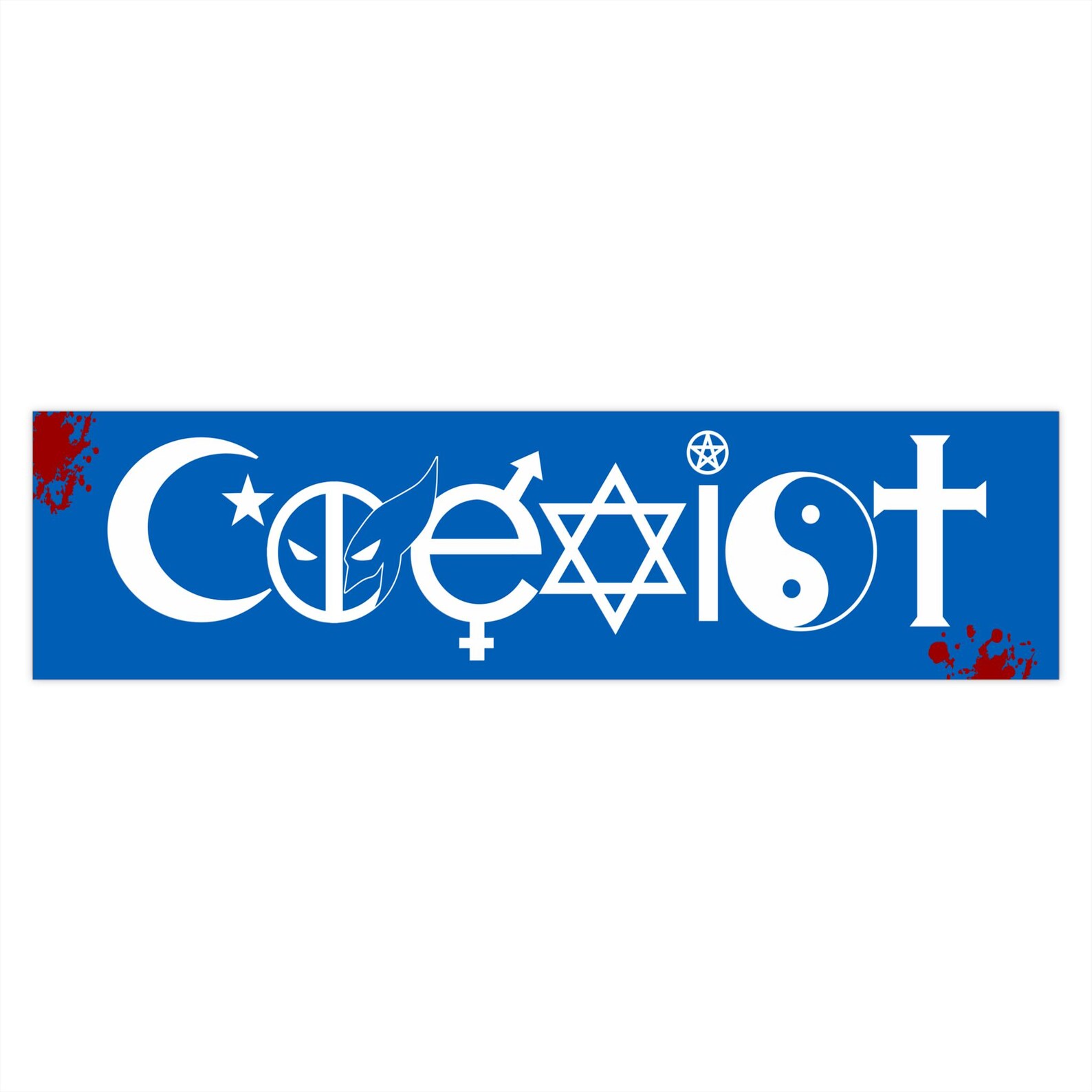 Coexist and a Little Blood Splatter - in Honor of Deadpool & Wolverine ...