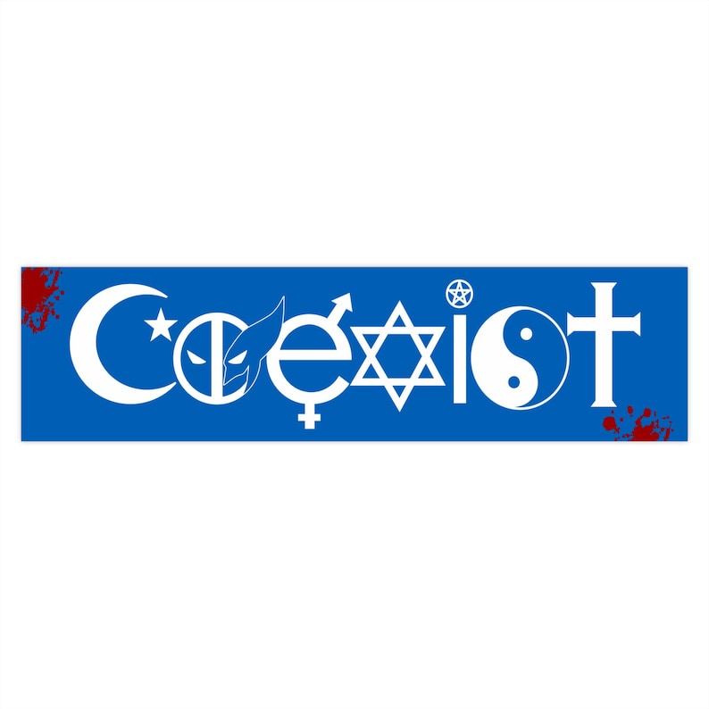 Coexist and a Little Blood Splatter - in Honor of Deadpool & Wolverine ...