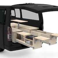 Sprinter Camper Van Conversion Floor Plan: MWB 144 DXF & 3D Model ...