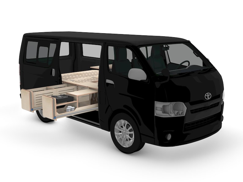 RHS - Side Opening Universal Camper Plans - DXF Files for CNC - 3D ...
