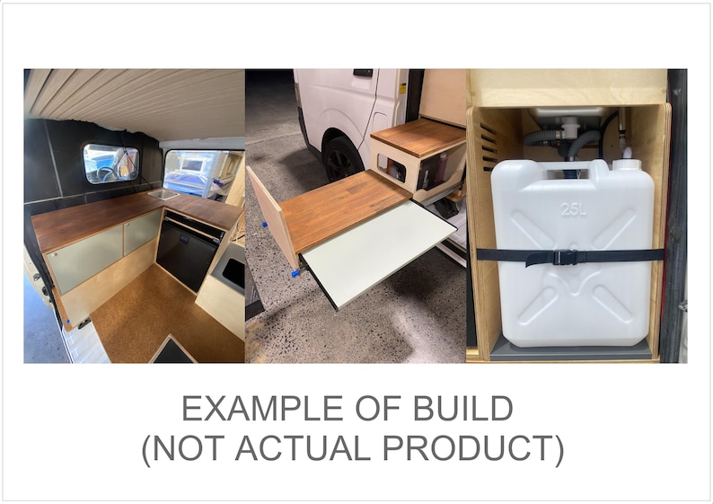 Van Kitchen Plans: Pull-out Camper Unit, CNC + Manual Cut Files ...