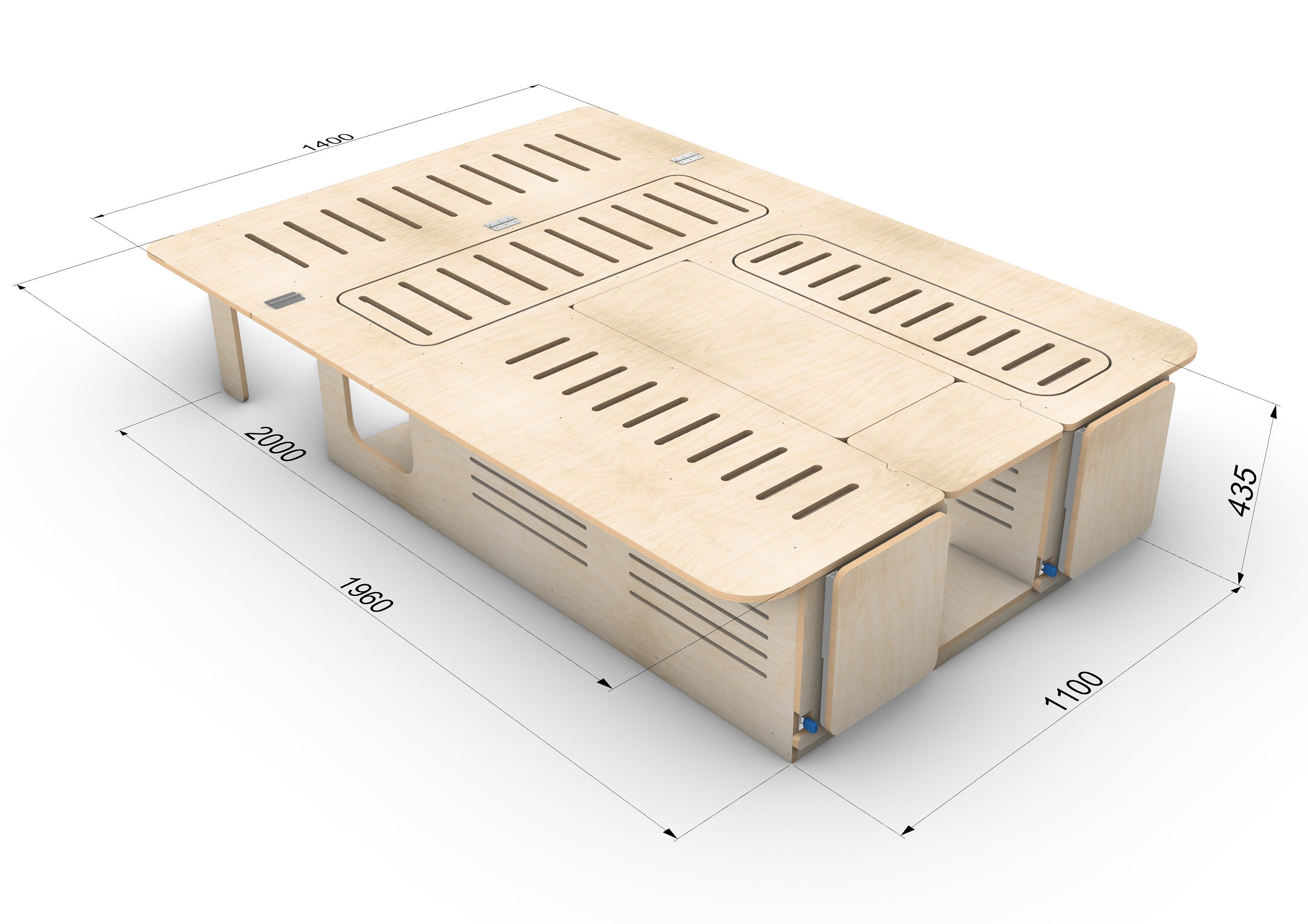 Universal Camper Van Conversion Plans: CNC DXF Files (digital Download ...