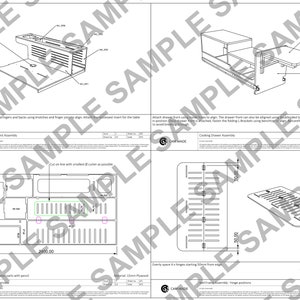 LHS - Side Opening Universal Camper Plans - DXF Files for CNC - 3D ...