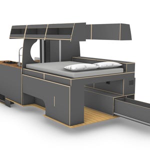 Sprinter LWB 170 Camper Van Conversion Plans | Right-hand Drive Camper ...