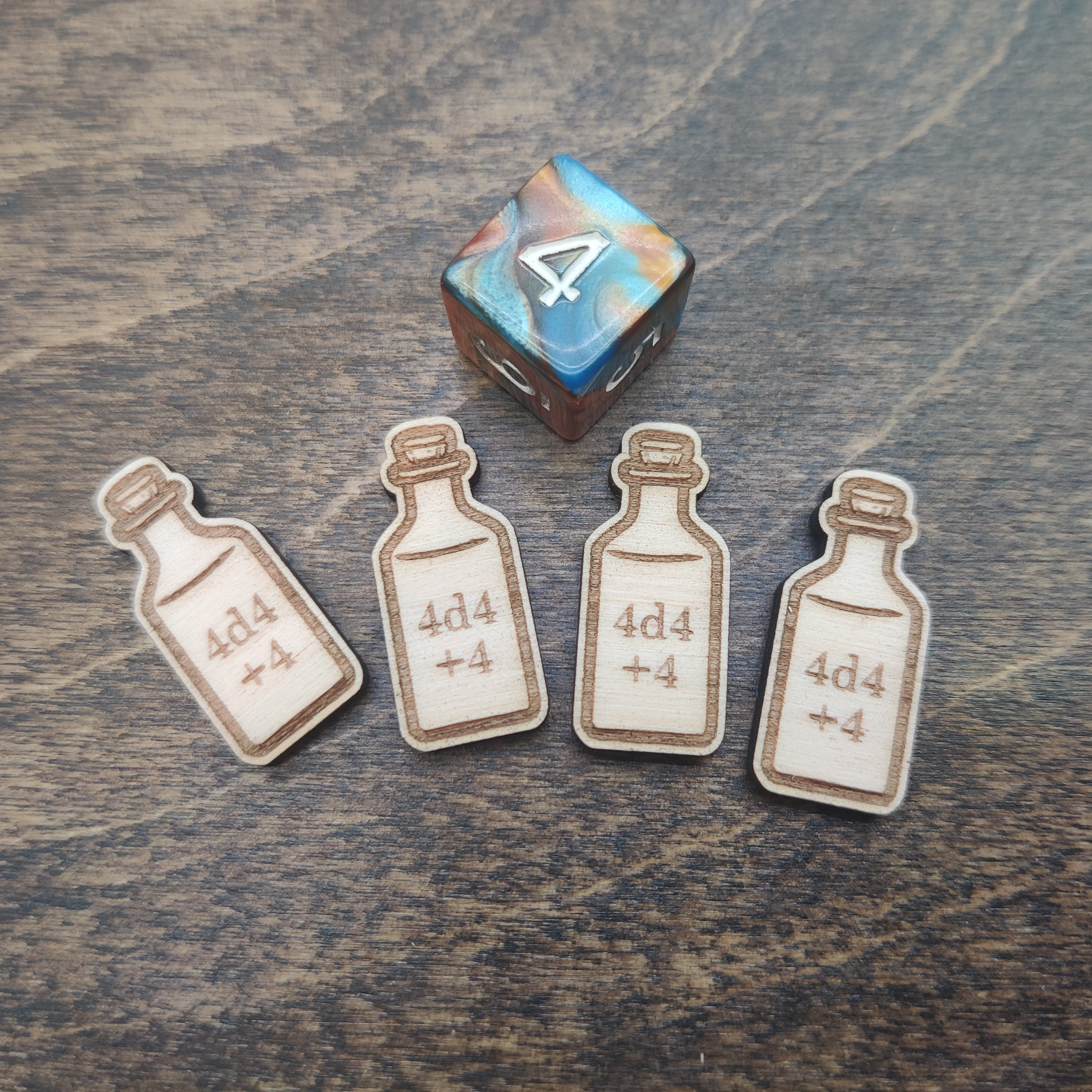 Dnd Healing Potion Token Set Double Sided - Etsy