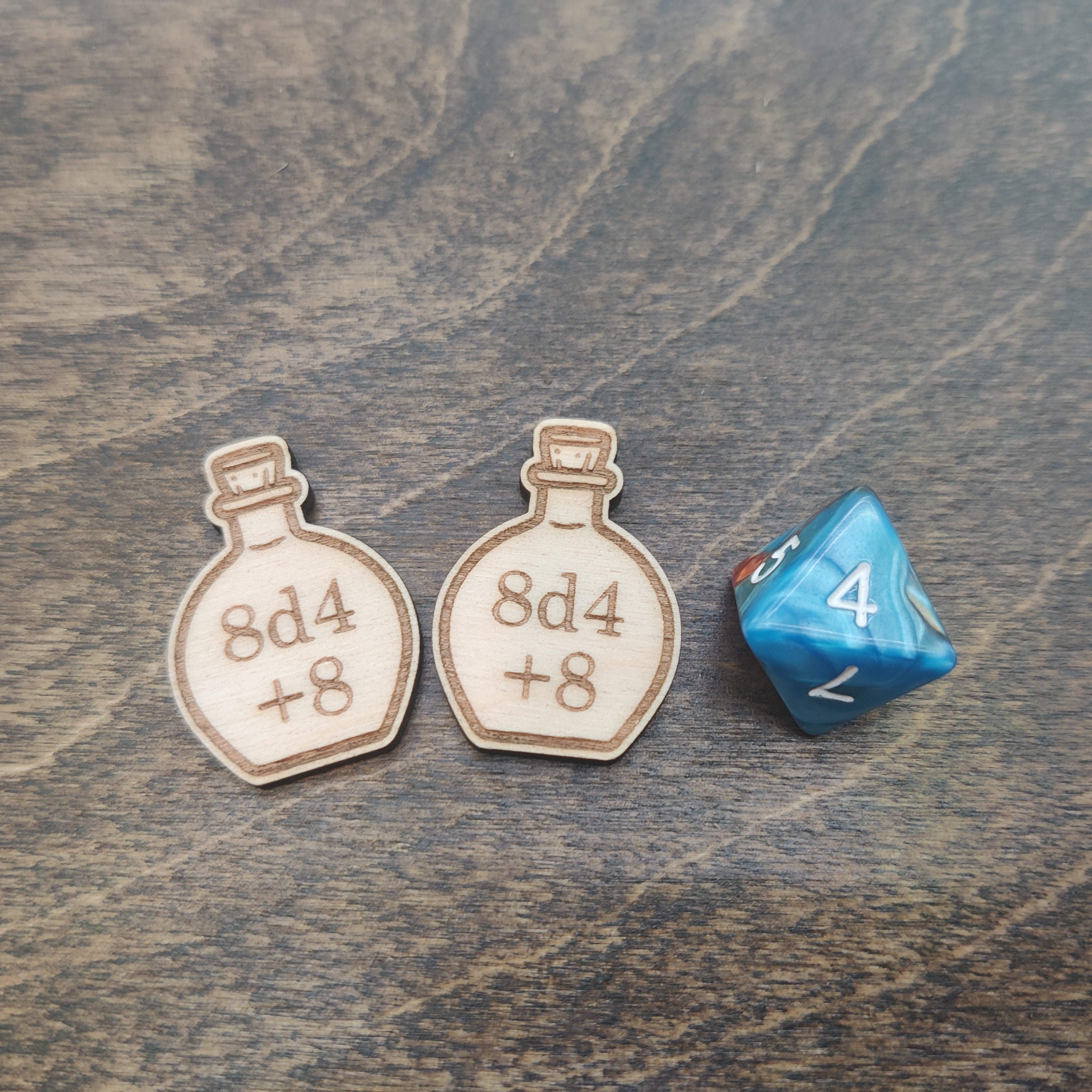 Dnd Healing Potion Token Set Double Sided - Etsy